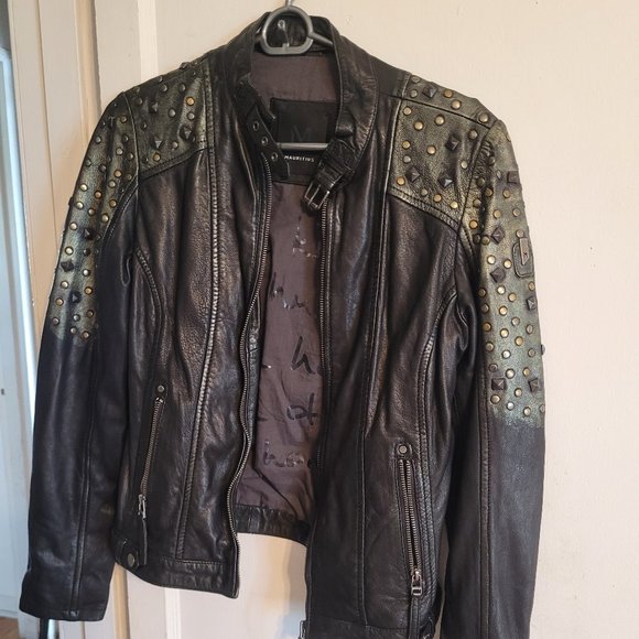Mauritius | Jackets & Coats | Mauritius Leather Jacket Black And ...